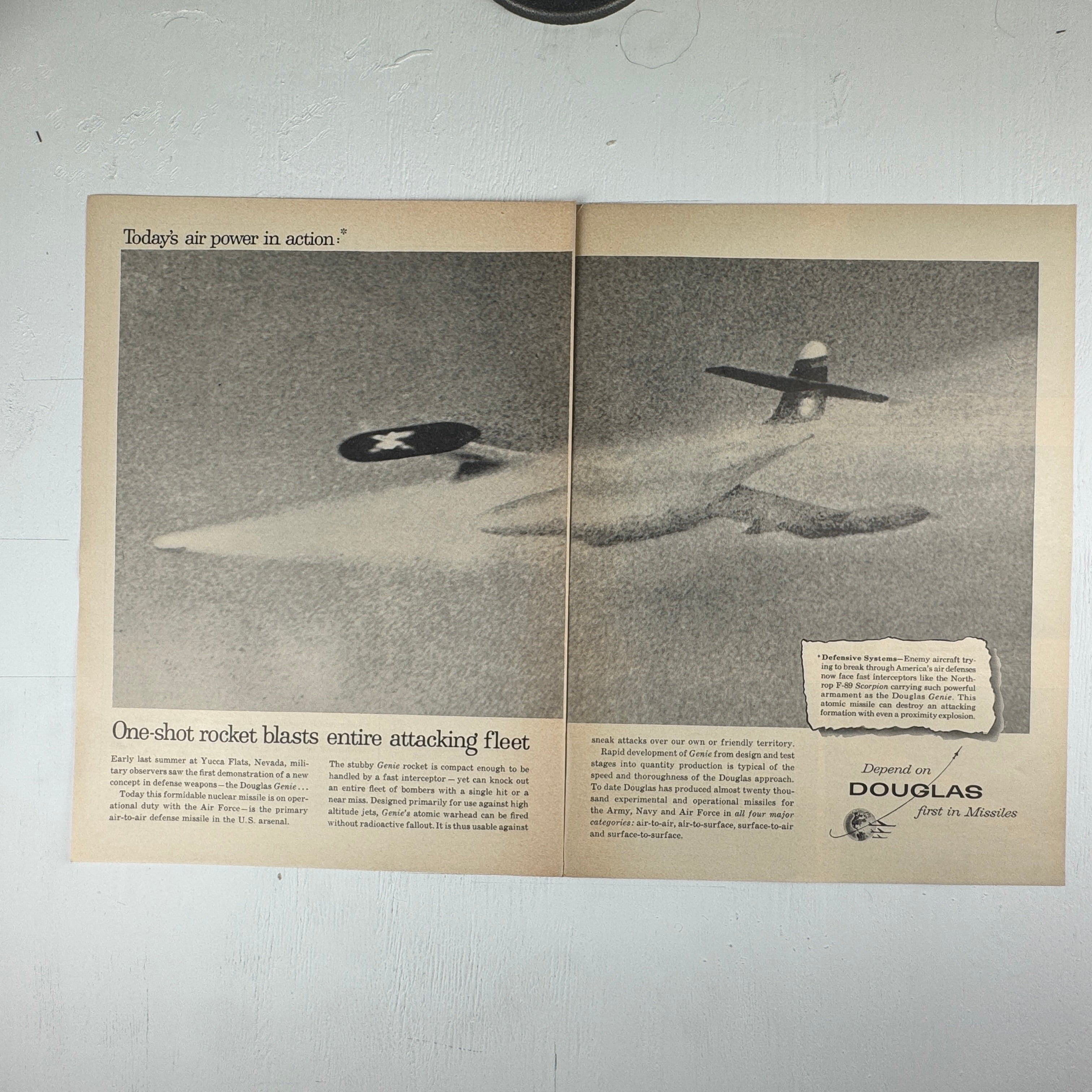Douglas Genie Nuclear Missile – Afterburner Archive